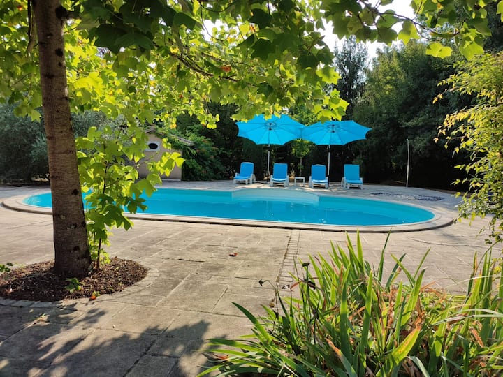 Le Domaine Des Grands Champs Avec Piscine - La Rochefoucauld