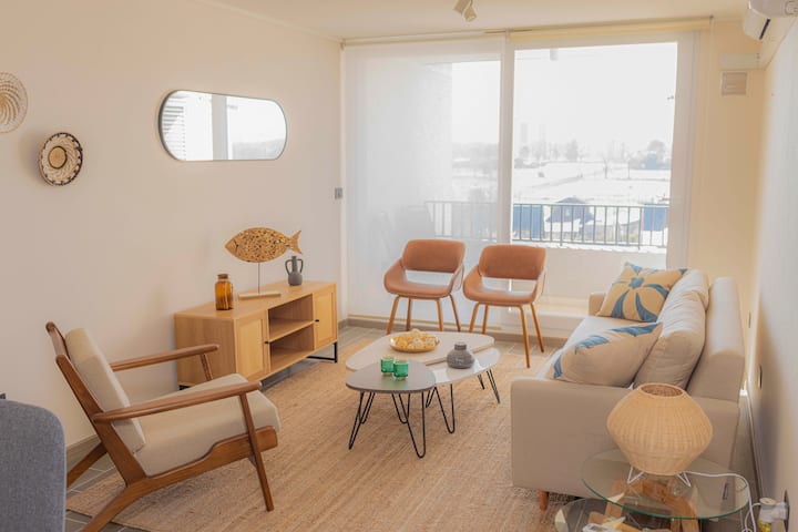 Departamento Amoblado, Nuevo, Ejecutivo Y Cálido. - Los Angeles