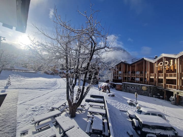 Appartement Cosy Face Au Retour à Ski - St Martin - Val Thorens