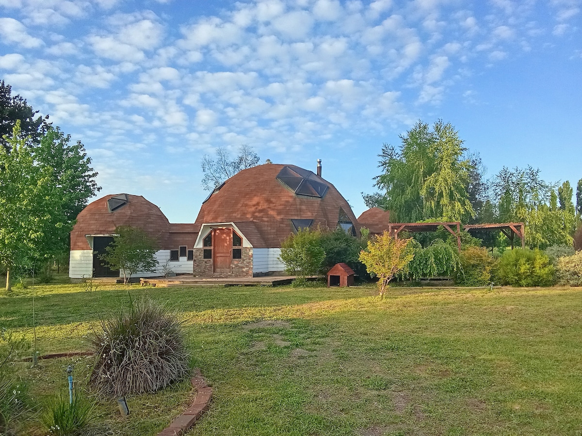 Maison familiale dans un cadre champêtre. - Maisons dôme à louer à ...