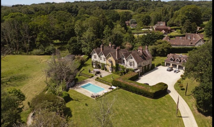 Luxury Manor House Nr Brighton Pool Hottub Cinema - 霍舍姆