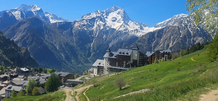 Vue Glacier De La Muzelle, 5 Pers, Proche Remontée - Les Deux Alpes