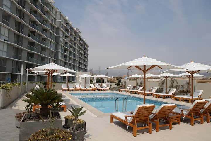 Departamento Nuevo En San Bartolo - Peru