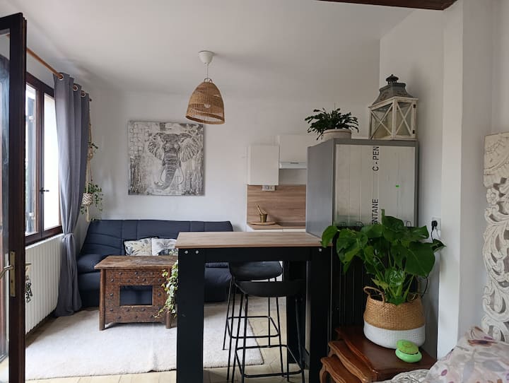 Appartement 4 Voyageurs Avec Jardin - Sarcelles