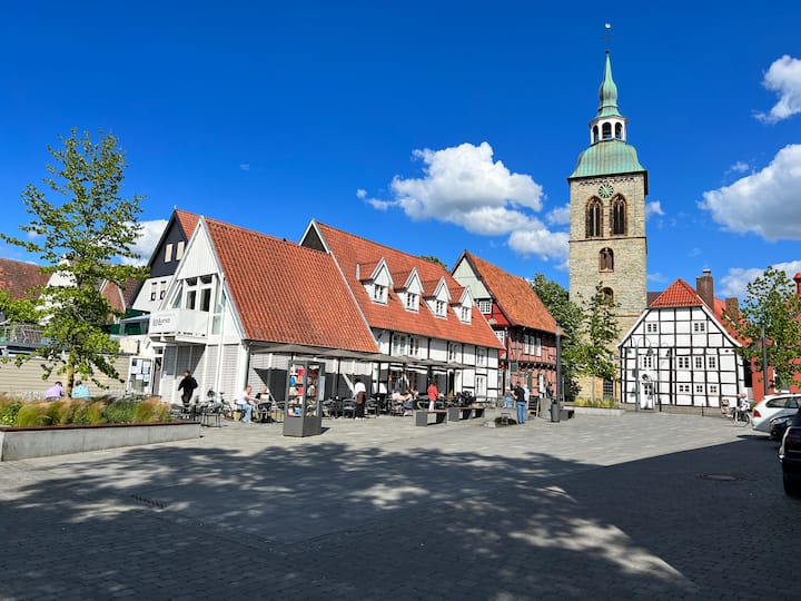 Wiedenbrücker Innenstadt-apartment Mit Parkplatz - Rheda-Wiedenbrück