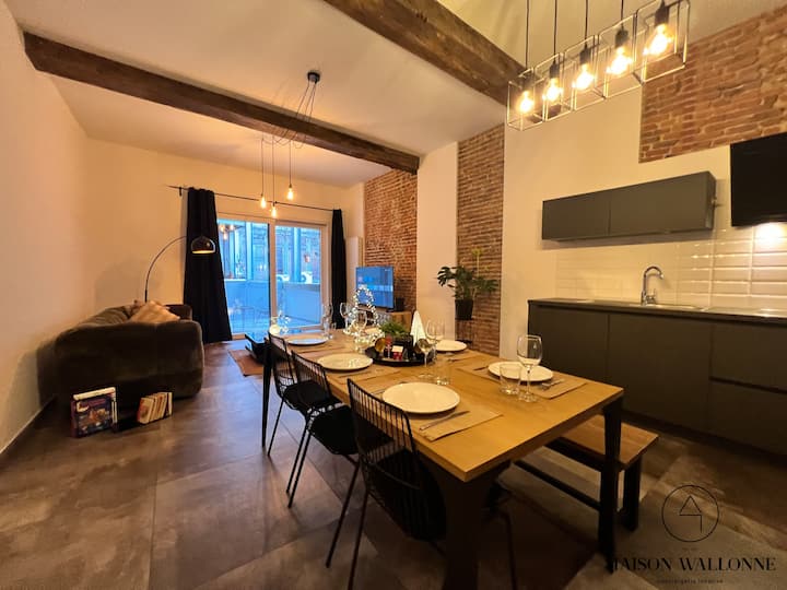 Le Loft Des Airs - Hypercentre Pour Famille - Liège