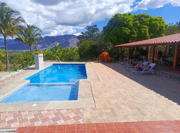 Casa De Campo Para Relajación - Quinta - Cabaña - 