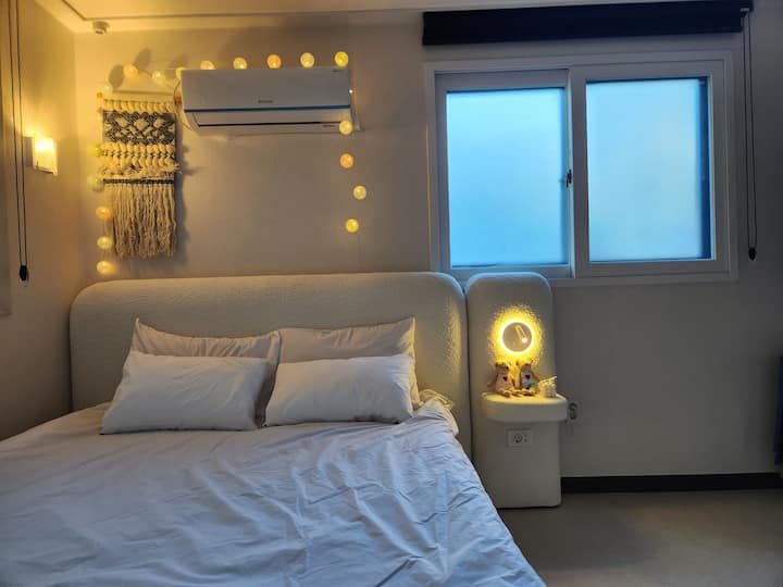 [이안]205,성심당486m,야구장차량5분,대흥동,선화동,출장,실습 숙소,2박이상10%할인 - 산성동