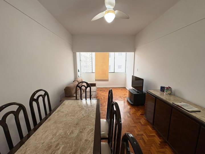 Apartamento Frente à Praia Da Pompeia, Santos - Santos