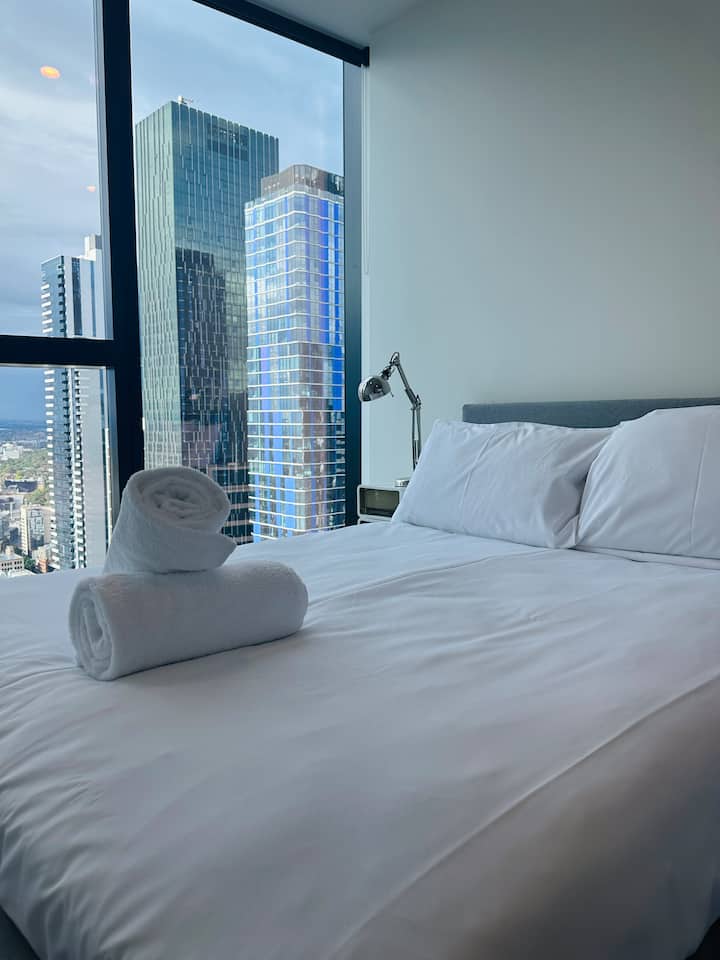 Melbourne Cbd Luxe Sky View Residence - Carlton