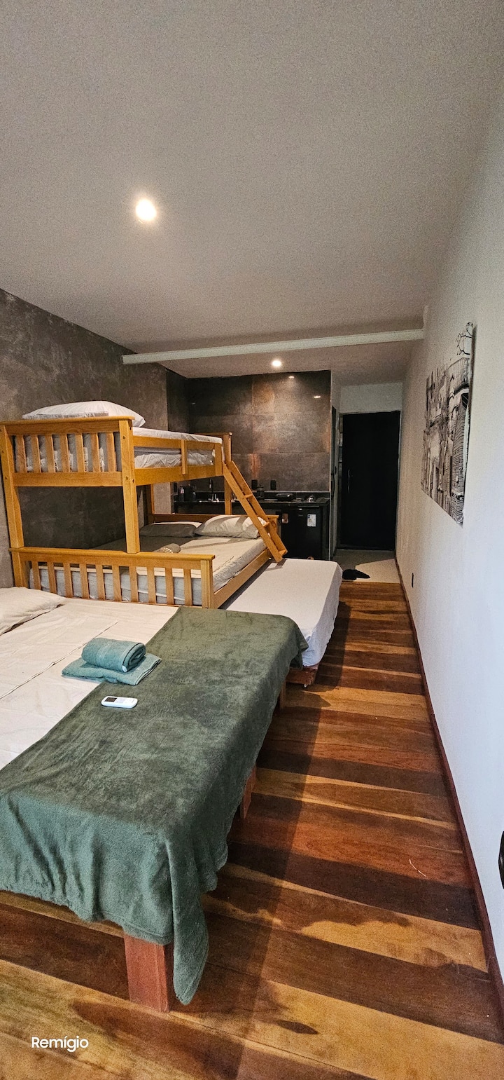 Abrão Centro Loft De Madeira, Ilhagrand,  Paraíso. - Ilha Grande