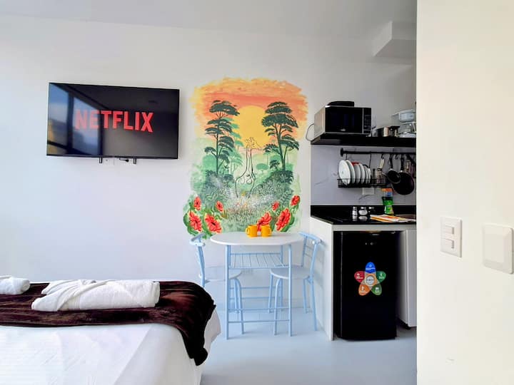 Loft With Bed Queen | Park 93 - Bogota