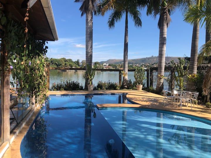 Chácara Completa Com Piscina, Lagoa E Muito Verde - Sete Lagoas