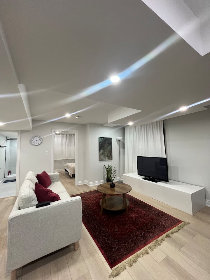 New & Modern Basement Apartment • Private Entry - Waterloo