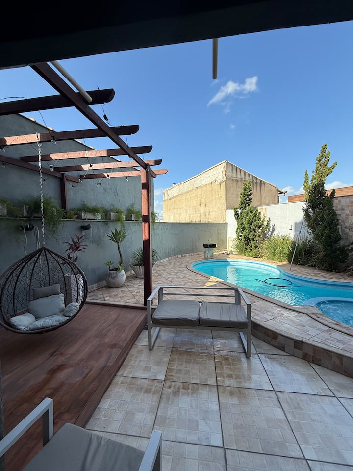 Vista Pro Lago/piscina • áRea Gourmet • 1min Br393 - Volta Redonda