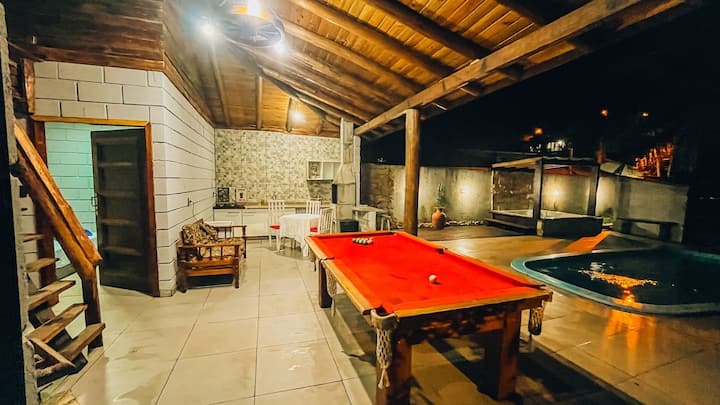 Casa Com Pisicna E Spa Próximo A Praia - Floripa - Florianópolis