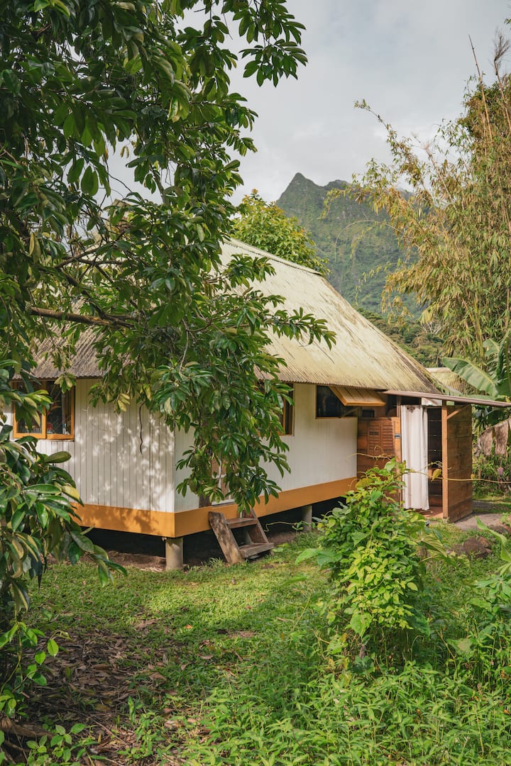Bungalow Cosy Polynésien Nature Sérénité à Moorea - Polynésie française