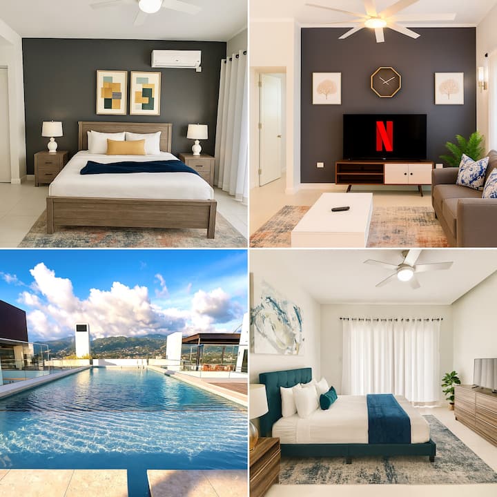 Ultimate 2br Penthouse W/mountain Views - 킹스톤