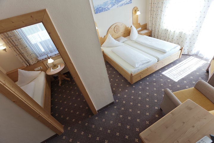 Dreibettzimmer Rifflsee - Soelden