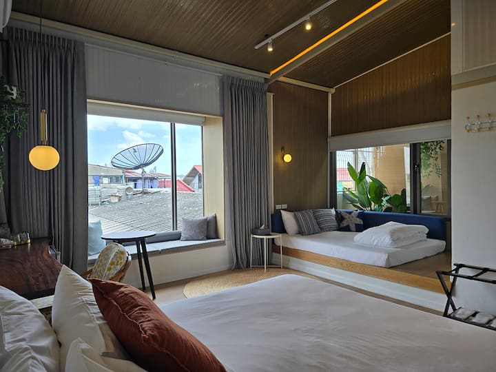 Nila602 1bedroom Plus+/4pp/bkkoldtown - Bangkok