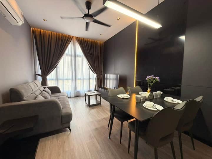 Space Residency Skyline Stay 2br 4pax Ksl Mall - Johor Bahru