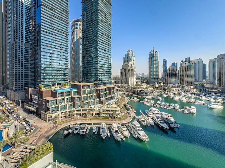 Stylish 1br • Marina Views • Cayan Tower - Dubai