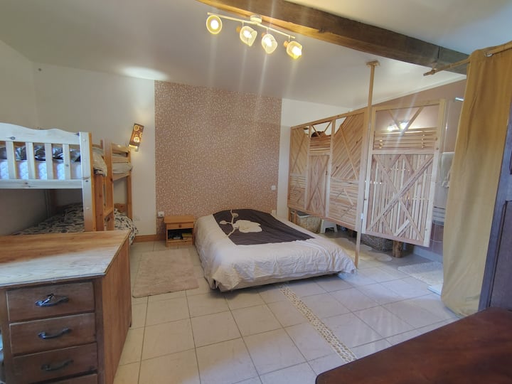 Chambre Dans Petite Ferme, Lamas, Chevaux - Bagnères-de-Bigorre