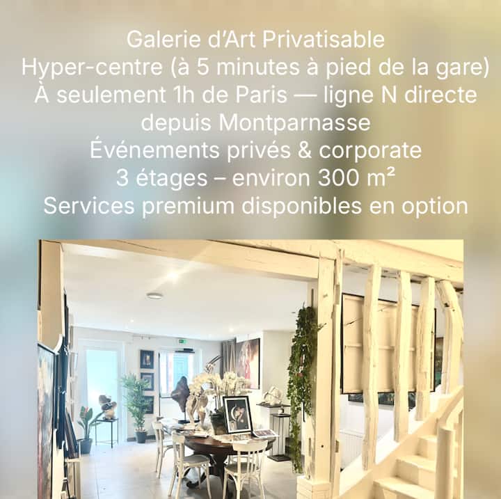 Galerie D’art Privatisable – 1h De Paris - Dreux