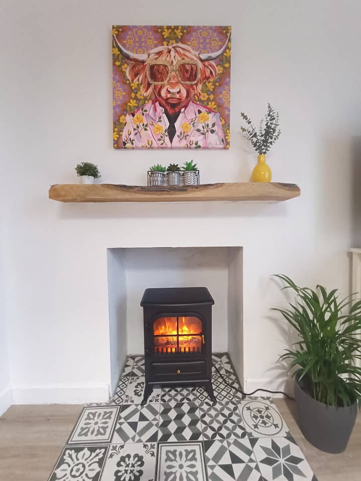 Funky Cow-stylish Flat Near Glasgow Airport - Paisley