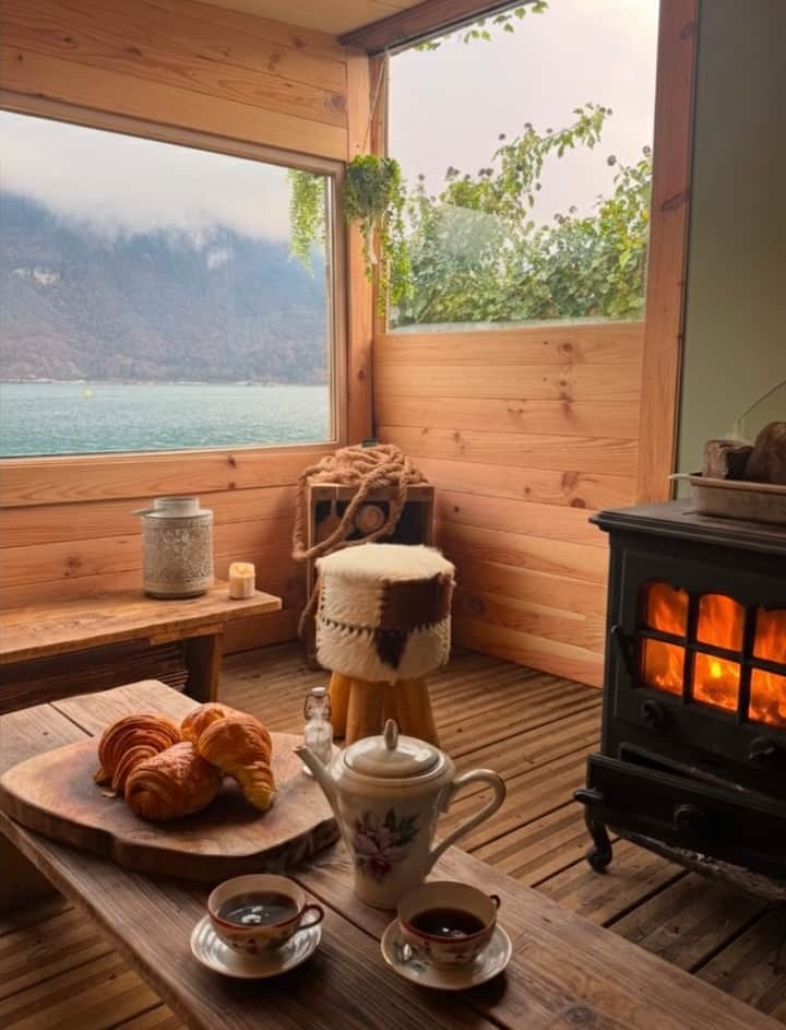 L'évasion Bohème + Cabanon Sauna - 2/4 Pers/groupe - Lathuile