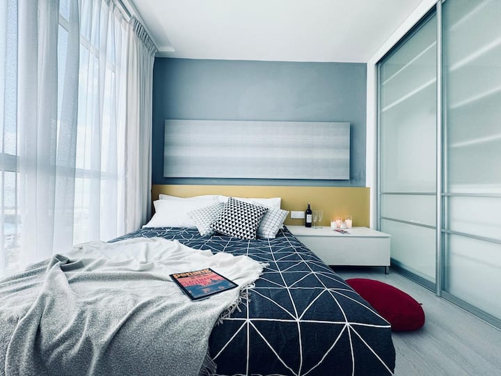 Modern Cozy Suite In Penang | Walk To Food & Shops - Penang