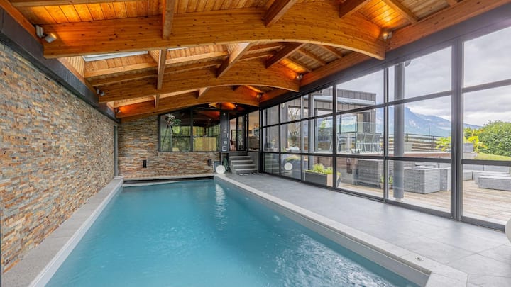 Maison Des Griattes • 330 M² • Piscine • Sauna•5* - Aix-les-Bains