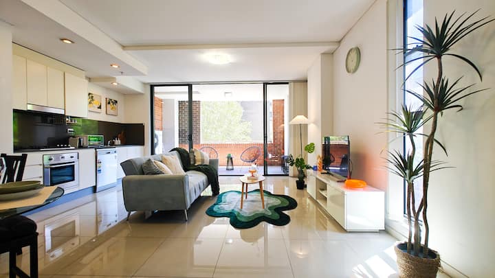 Prime Luxe 1br • 2 Min Mascot Station+parking - Sydney