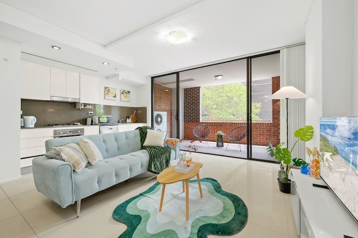 Prime Luxe 1br • 2 Min Mascot Station+parking - Sydney