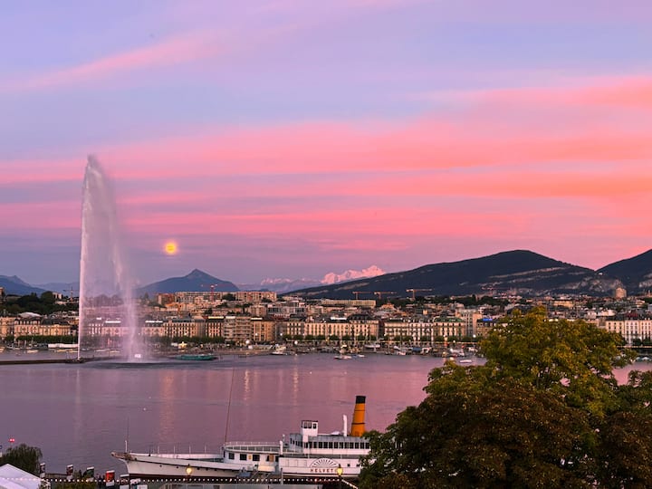 Chambre Disponible Dans Un Bel Appartement Vue Lac - Geneva