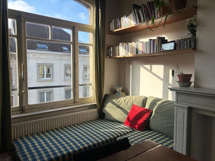 Appartement D’artistes Lumineux, Bruxelles Centre. - Brussels