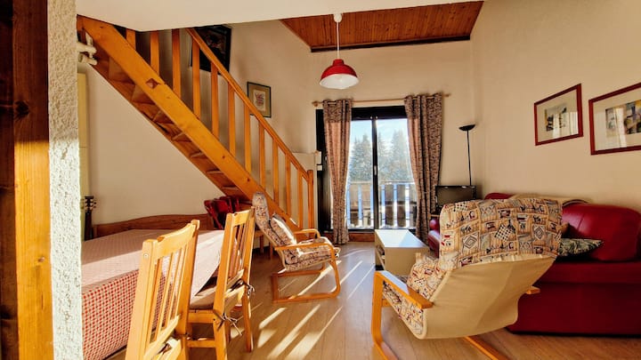 Praz-de-lys, T3 (Deux Cabines) Au Pieds Des Pistes - Taninges