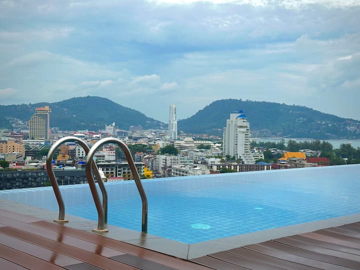 Sea View Apartment In Patong Bliss Condominium - Patong Beach