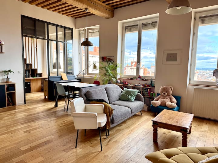 Appartement Canut, Magnifique Vue Sur Lyon - Lyon