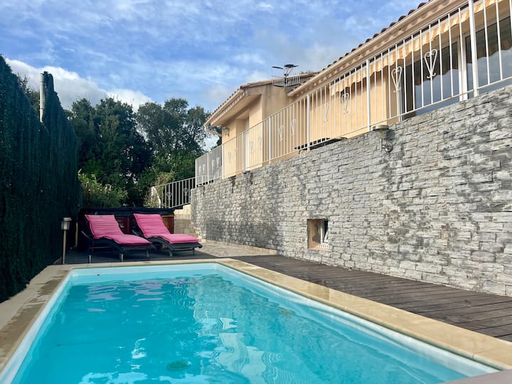 Maison Avec Piscine Chauffée, 2 Entrées Indép. - Porto-Vecchio