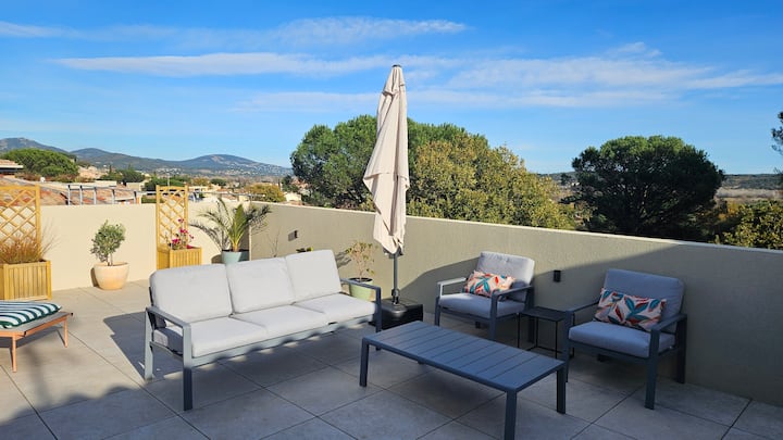 Rooftop "La Terraza" - Aux Portes De Saint-tropez - Cogolin