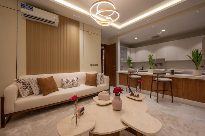 شقة راقية 3 غرف نوم • دخول ذكي • موقف خاص - Jeddah