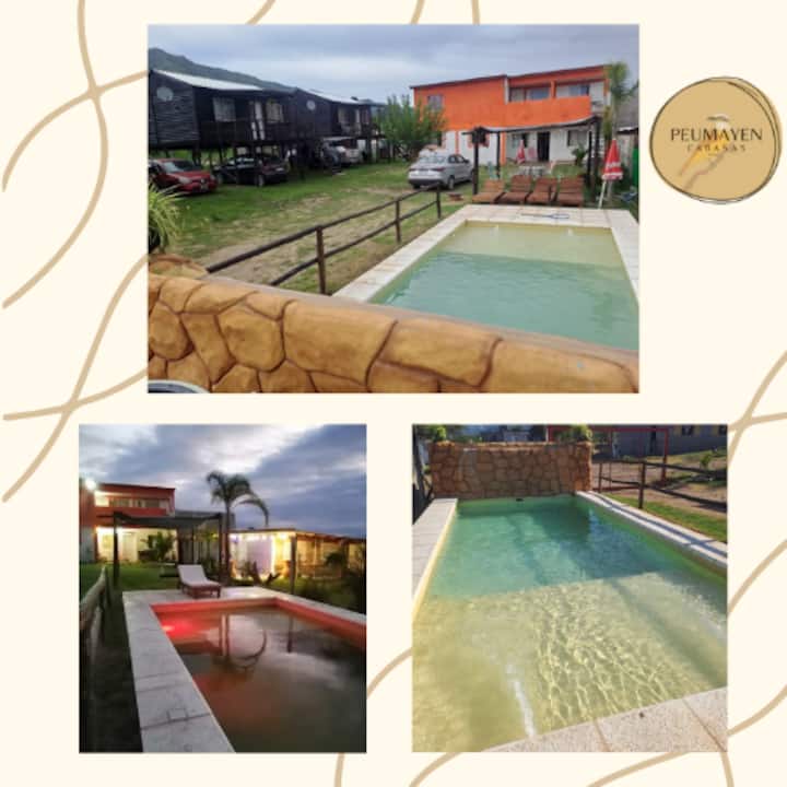 Cabañas Peumayen - 4 Personas. - Cosquín