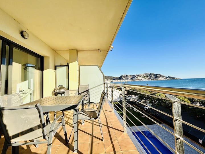 Charmant Duplex Avec Vue Sur La Mer à Roses - Ampuriabrava