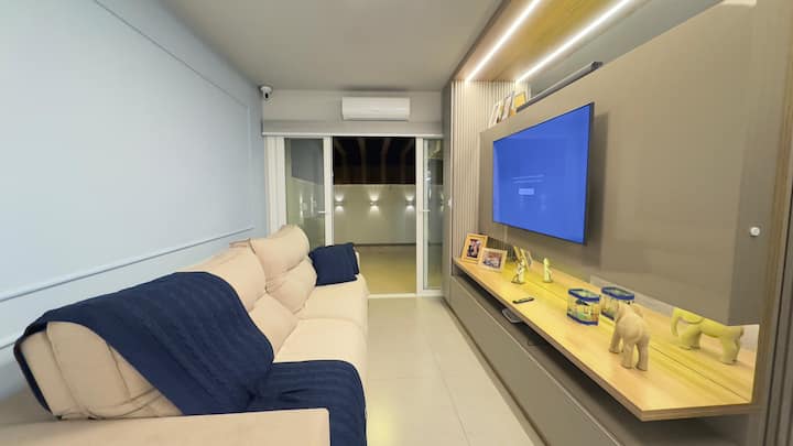 Apto Em Atlântida C/ Terraço E Espaço Gourmet Priv - Xangri-Lá