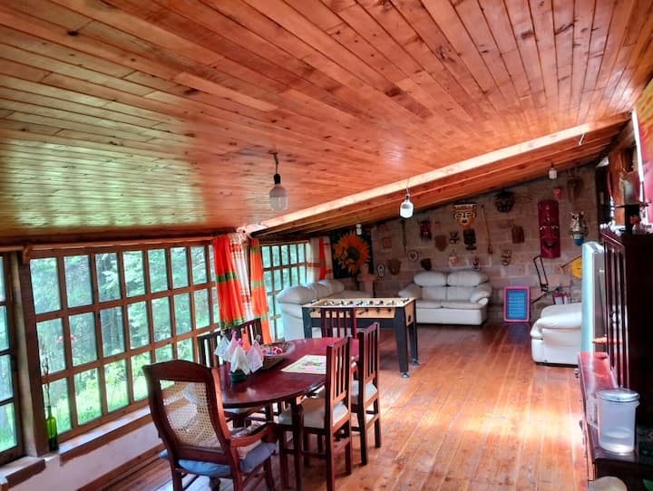 Acogedora Cabaña En Medio Del Bosque - Michoacán