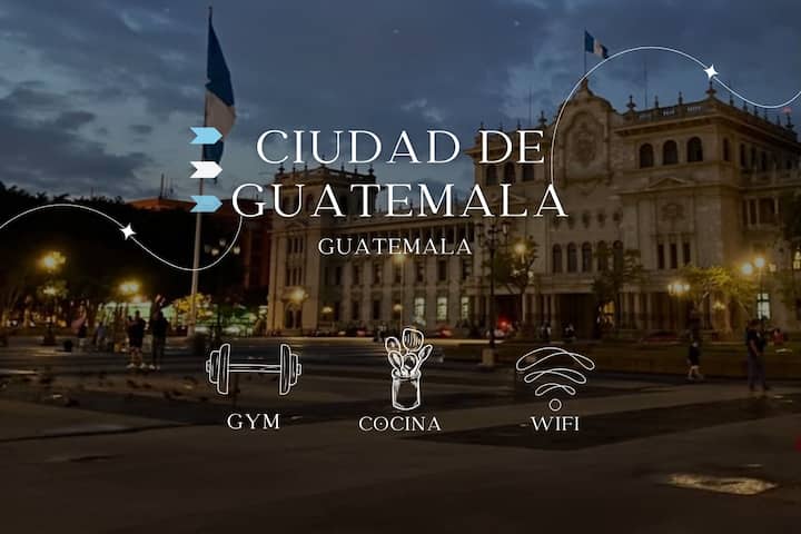 Modern Apt+jacuzzi+laundry+ac+gym@guatemalacity - Guatemala City