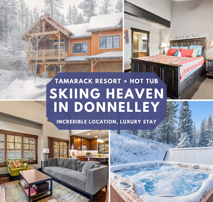 Lux Tamarack Getaway | Ski In/ski Out | Hot Tub - Lake Cascade, ID