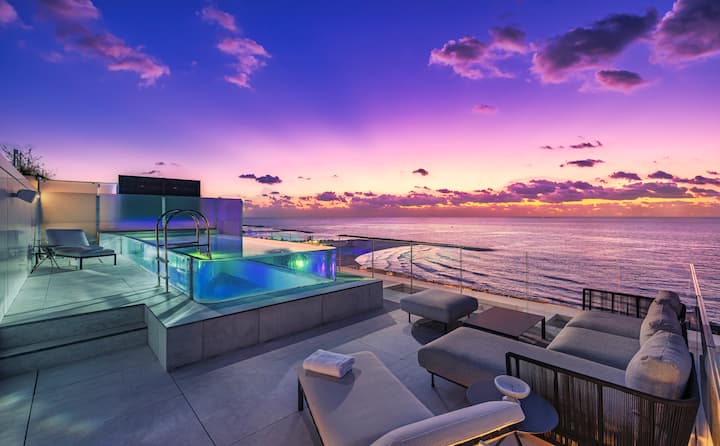 The Perfect Dream Penthouse | Heated Rooftop Pool - Tel-Aviv