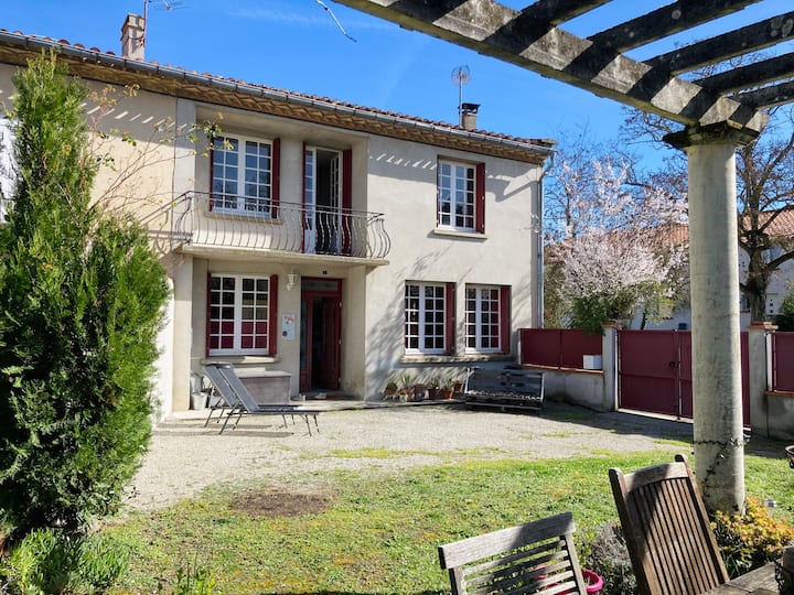 Vaste Maison Près Du Canal Du Midi (9 Lits 4 Ch) - Villefranche-de-Lauragais